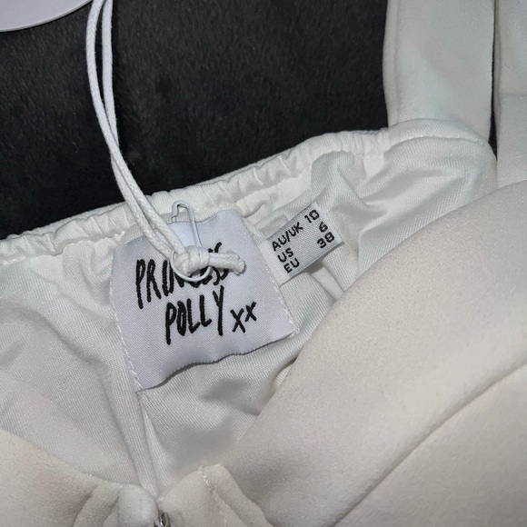 Princess Polly | Tops | Princess Polly Torin Top In White Size 6 New ...